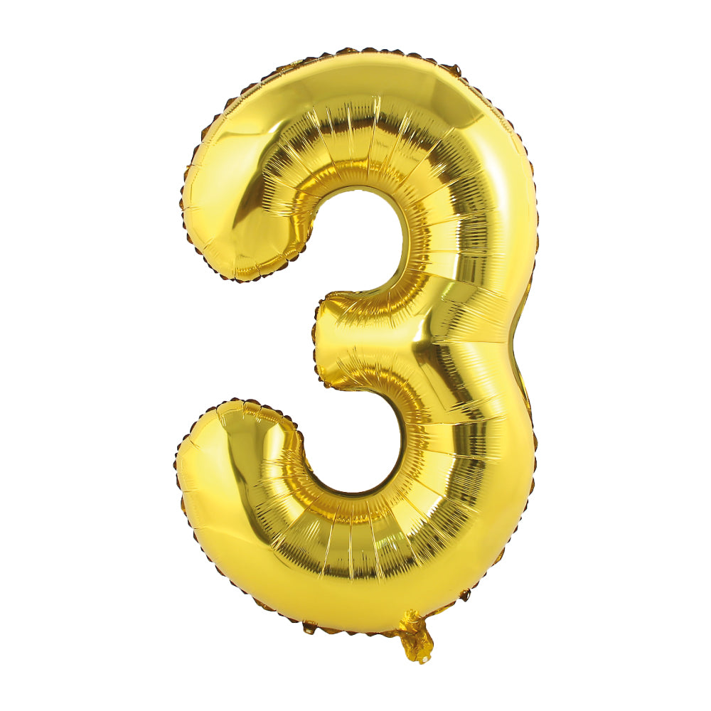 METALLIC BALLOON NUMBER 3 MATT GOLD | SEMPERTEX COLOMBIA– Sempertex METALLIC BALLOON NUMBER 3 MATT GOLD | SEMPERTEX COLOMBIA– Sempertex