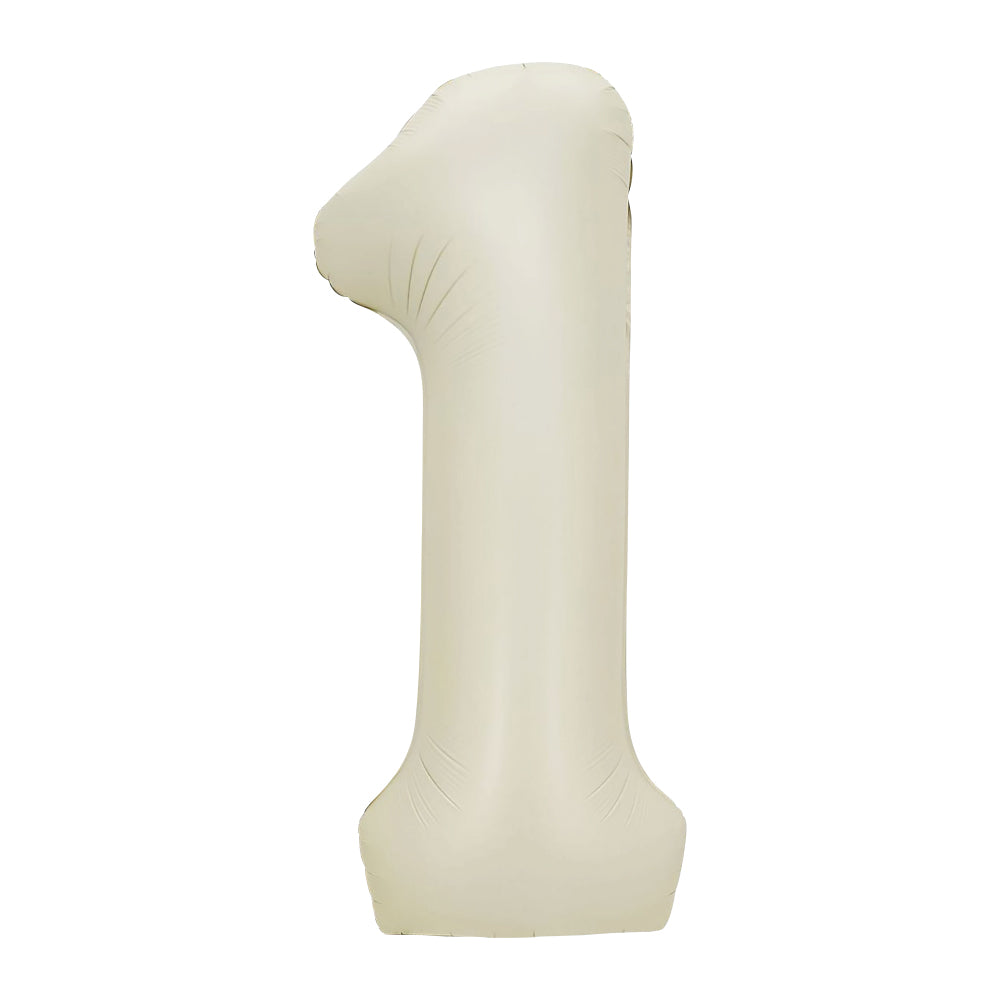 GLOBO METALIZADO NUMERO 1 ARENA | SEMPERTEX COLOMBIA– Sempertex