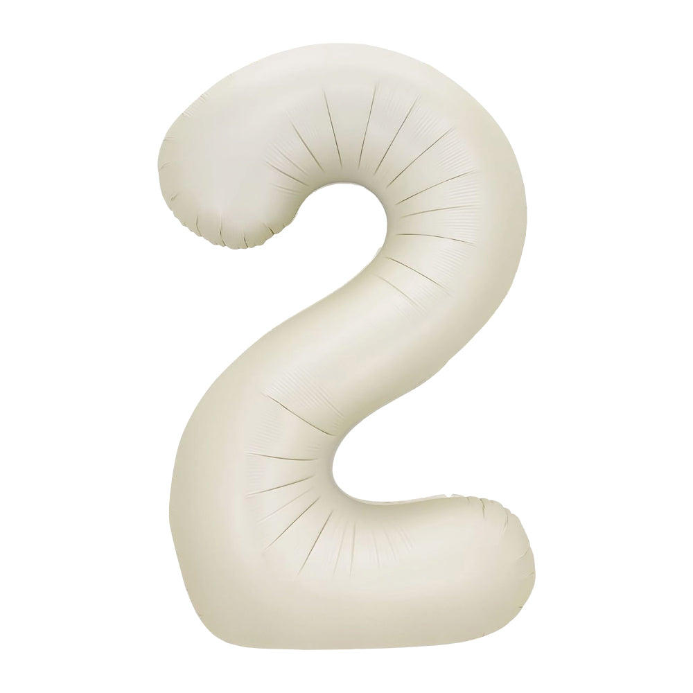 METALLIC BALLOON NUMBER 2 SAND | SEMPERTEX COLOMBIA– Sempertex