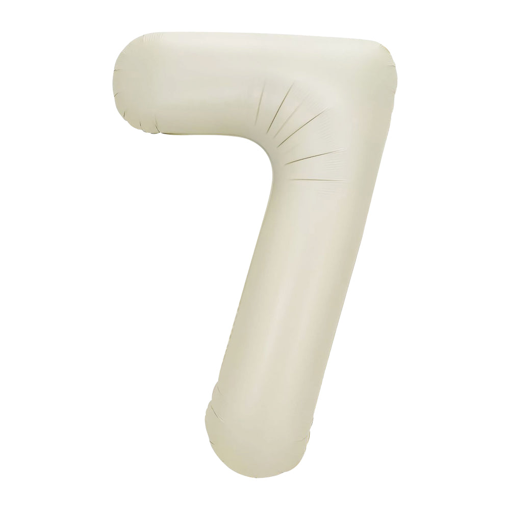 METALLIC BALLOON NUMBER 7 SAND | METALLIC BALLOONS | SEMPERTEX– Sempertex