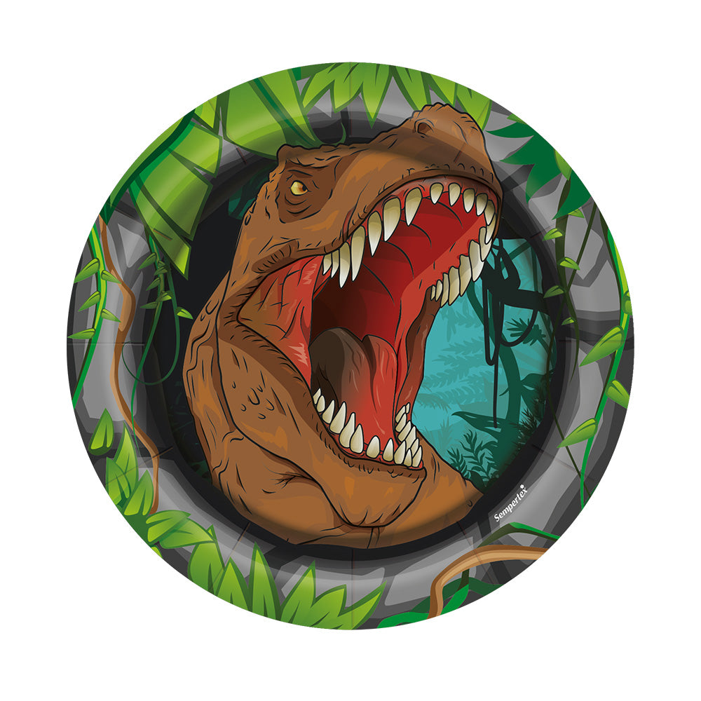 PLATO DESECHABLE DINOSAURIO | SEMPERTEX COLOMBIA– Sempertex